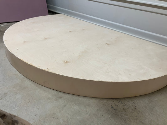 Semi-Circular Wooden Podium/Stage